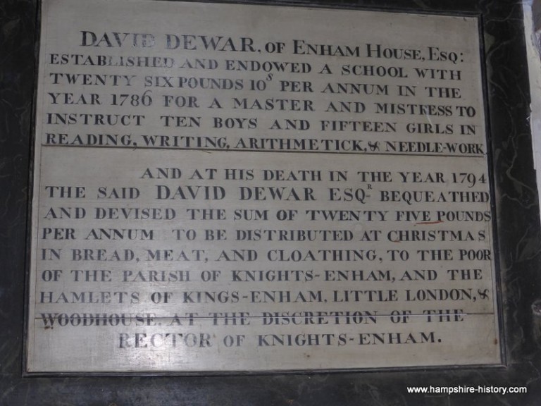 St Michael and All Angels Knights Enham – Hampshire History